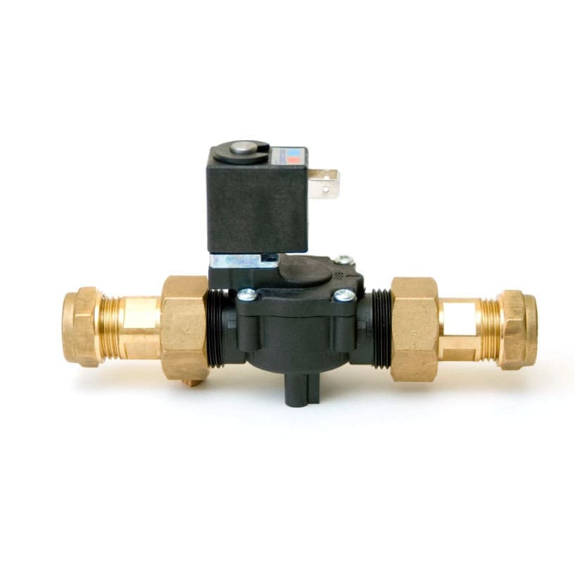 Solenoid Valve with 15mm Compression Fittings - Cistermiser